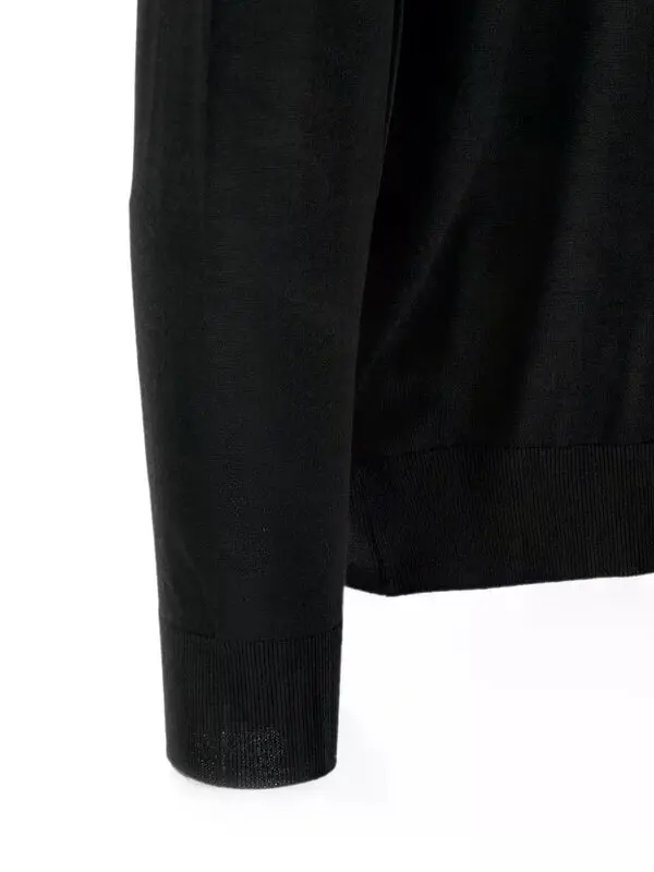 Kiton Half-zip 14 Micron Polo Shirt