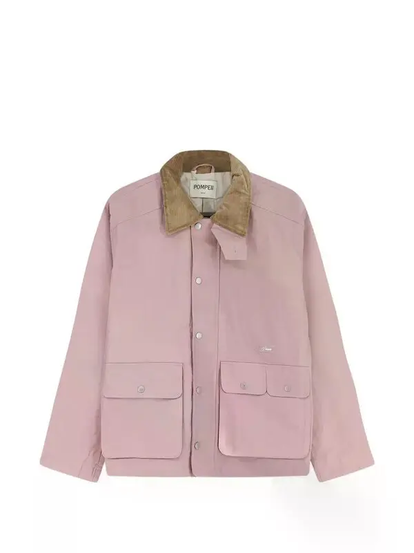POMPEII Corduroy-collar Denim Jacket