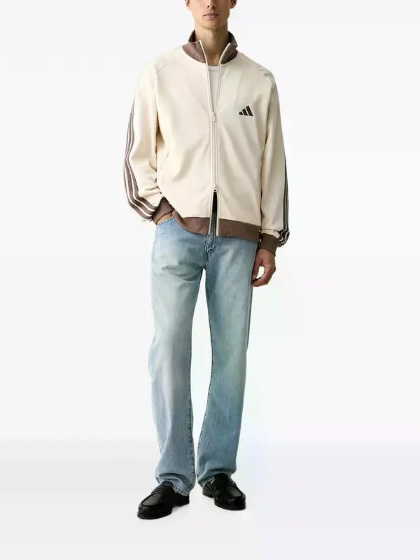 Adidas Embroidered Logo Zip-up Sweatshirt