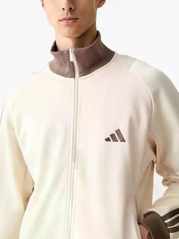 Adidas Embroidered Logo Zip-up Sweatshirt