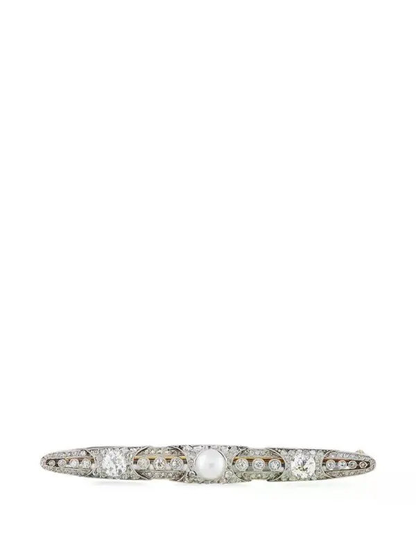 LB EXCLUSIVE Diamond Pearl Brooch