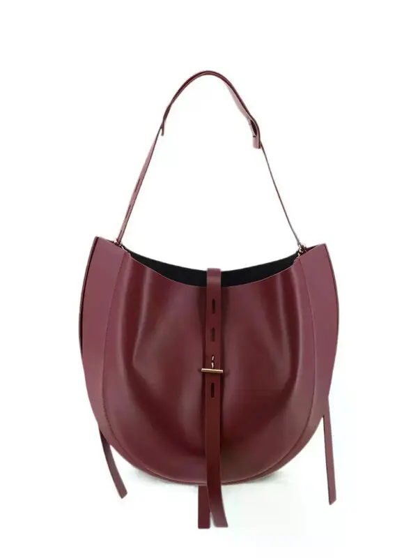 MINOBOSSI Lizzie Leather Shoulder Bag - Red