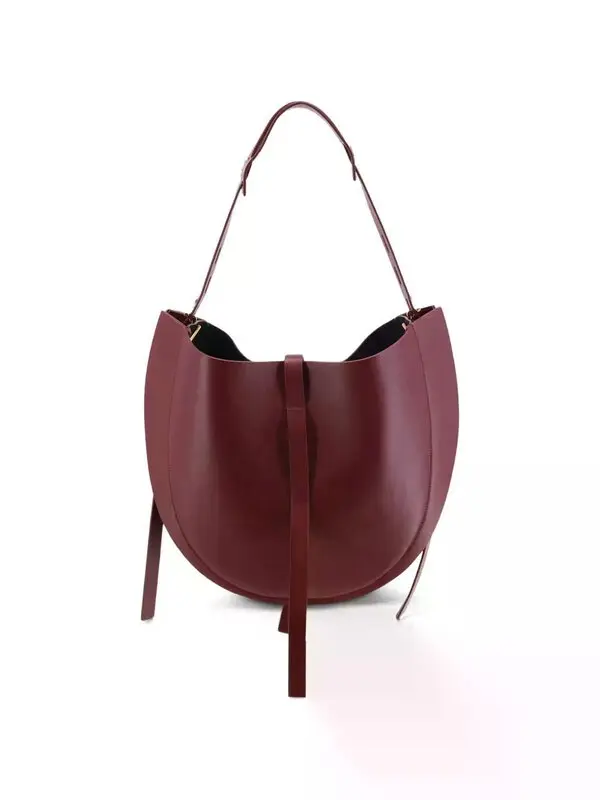 MINOBOSSI Lizzie Leather Shoulder Bag - Red
