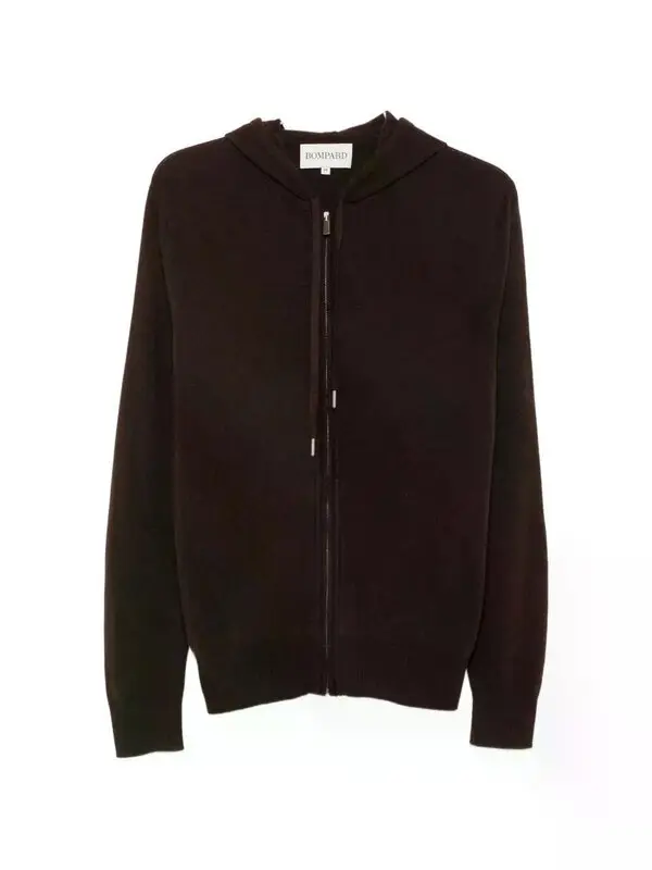 Eric Bompard Zip-up Drawstring Hoodie