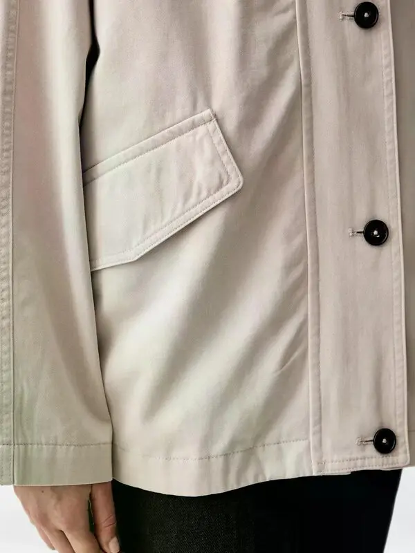 Marc O'polo Hooded Button-front Jacket