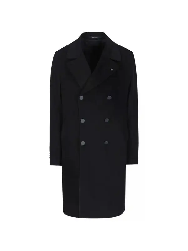 Tagliatore Arden Double-breasted Peaked-lapel Coat