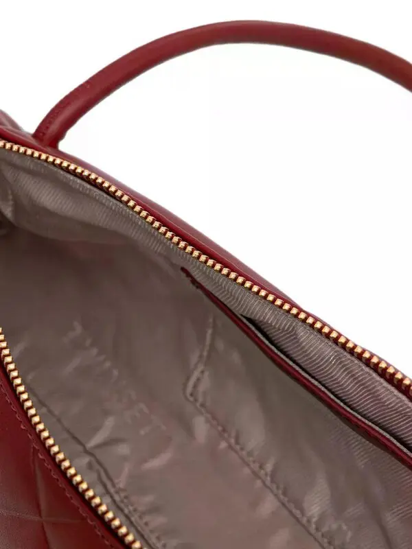 TWINSET Quilted Leather Shoulder Bag
