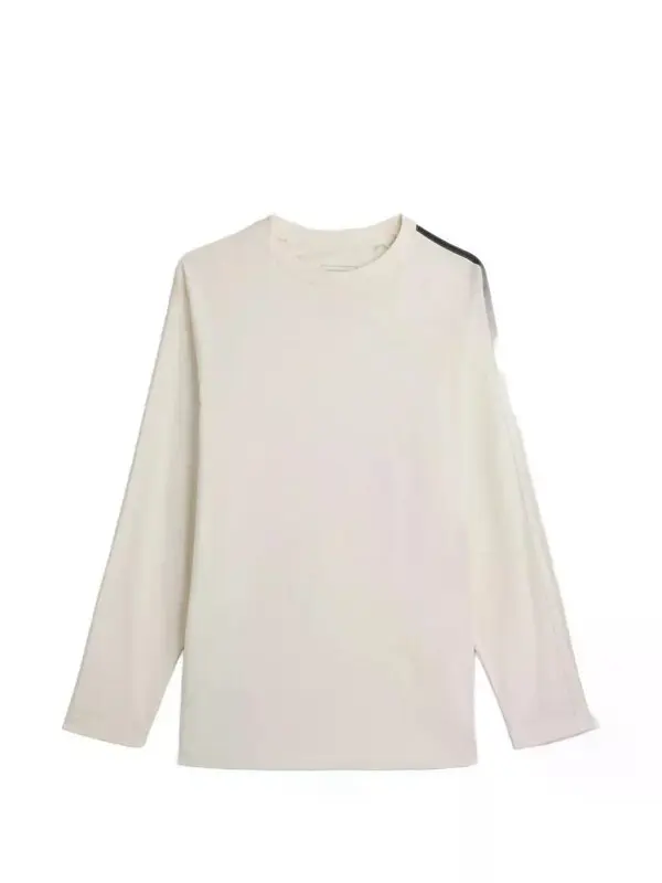 Y3 Oversized Gradient Stripes Long-sleeve T-shirt - Neutrals