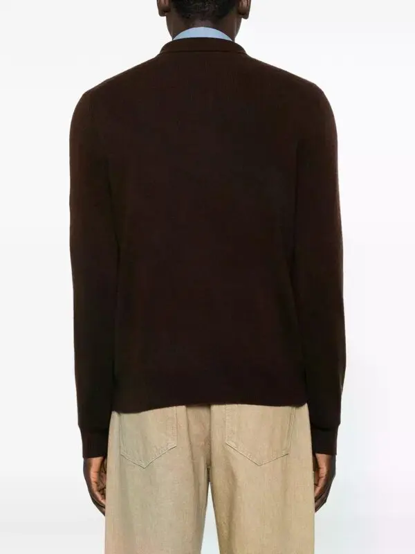 Eric Bompard Long-sleeve Cashmere Polo Shirt