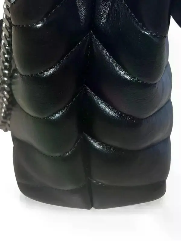 Saint Laurent Small Loulou Quilted Shoulder Bag - Black