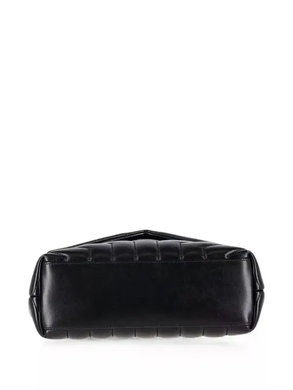 Saint Laurent Small Loulou Quilted Shoulder Bag - Black