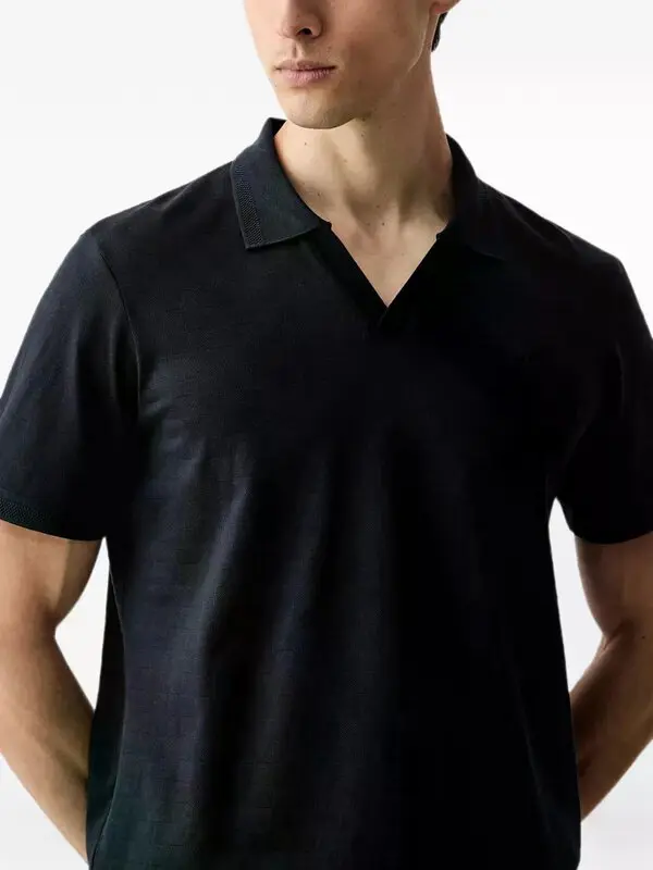 JOOP! Check-pattern V-neck T-shirt