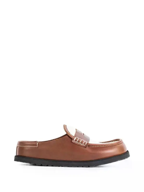 BIRKENSTOCK 1774 Naples Mules - Brown