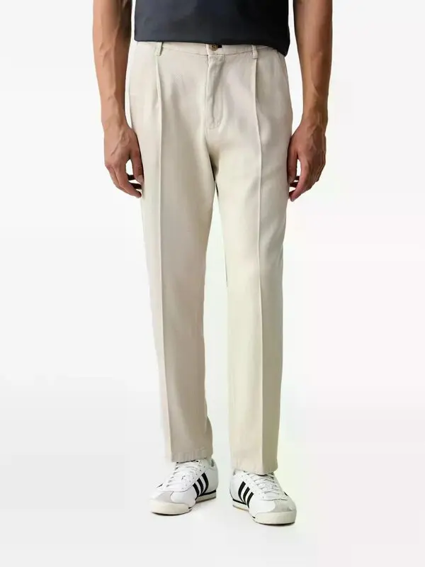 JOOP! Pressed-crease Elasticated-waistband Trousers