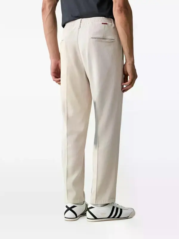 JOOP! Pressed-crease Elasticated-waistband Trousers