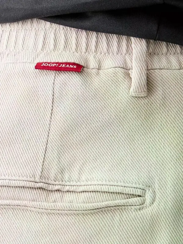 JOOP! Pressed-crease Elasticated-waistband Trousers