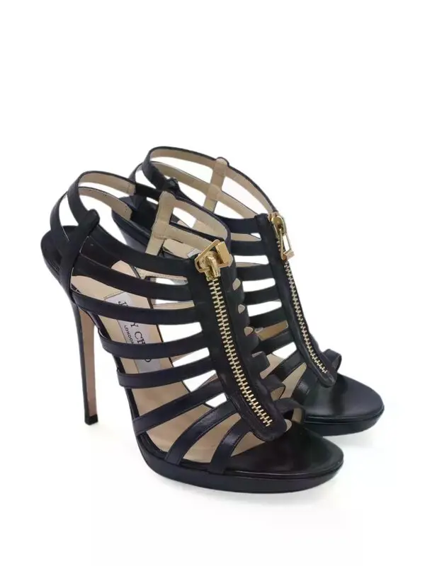 JIMMY CHOO Glenys Caged Gladiator Sandals