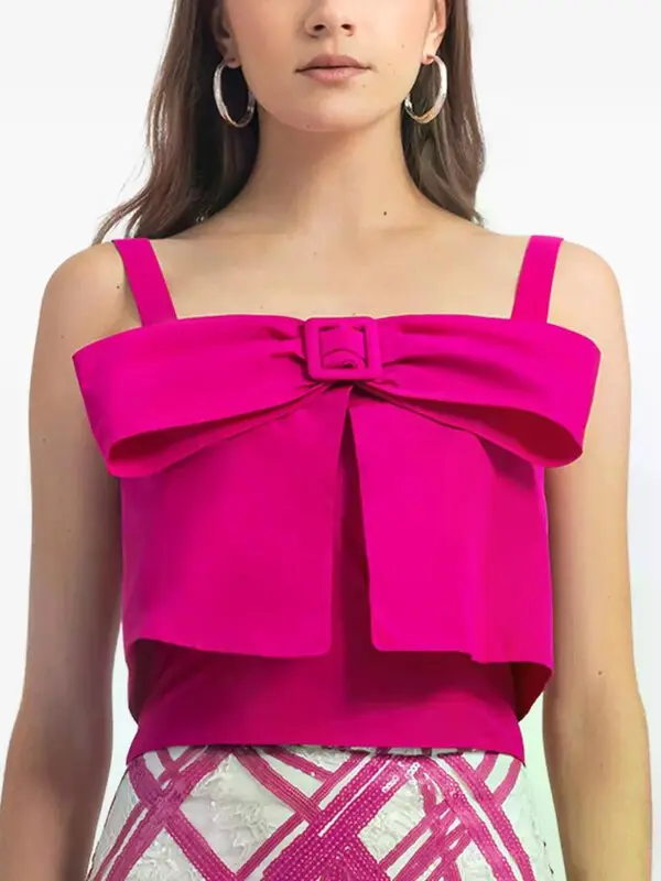 GEMY MAALOUF Bow-detail Top