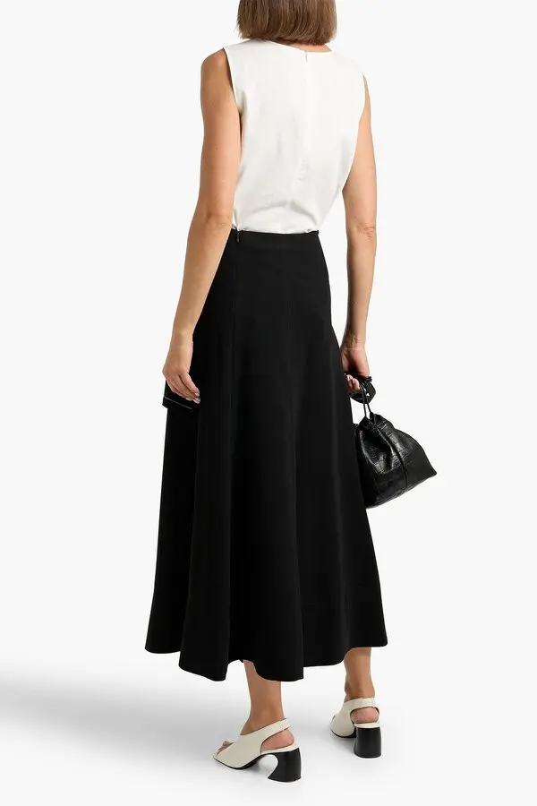 Adam Lippes Feyda Twisted Cottonpoplin Top