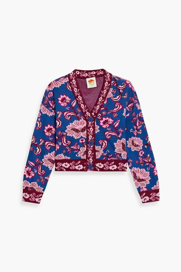 Farm Rio Jacquardknit Cardigan