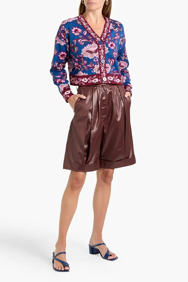 Farm Rio Jacquardknit Cardigan
