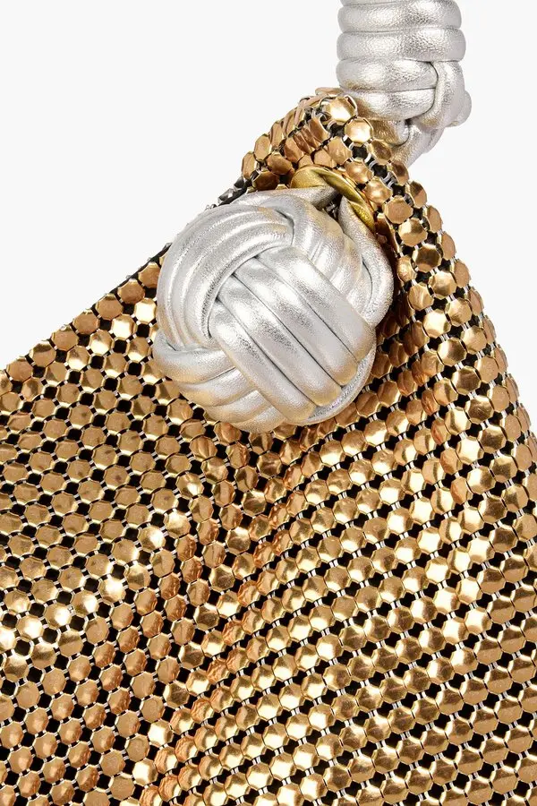 Rabanne Pixel Chainmail Shoulder Bag