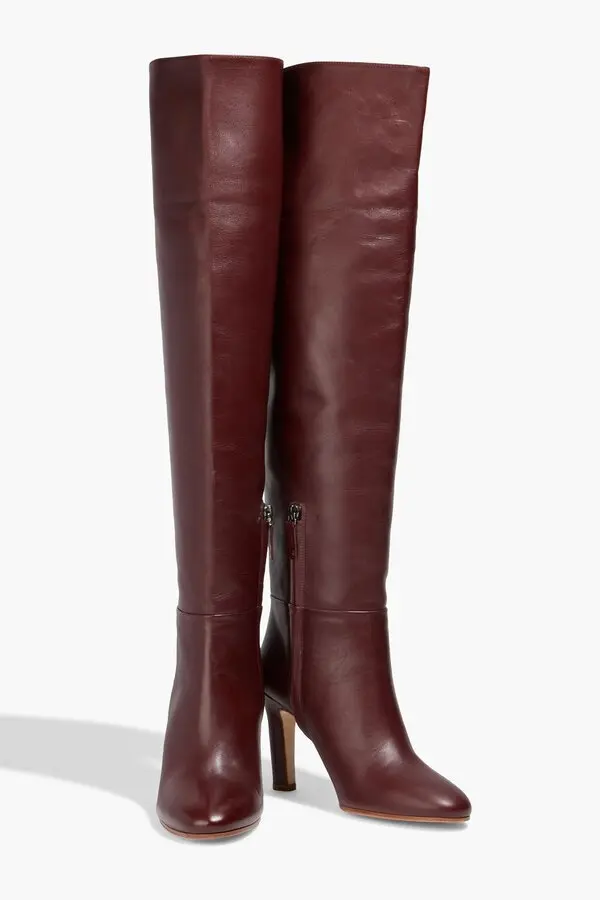 Gabriela Hearst Linda Leather Over-the-knee Boots
