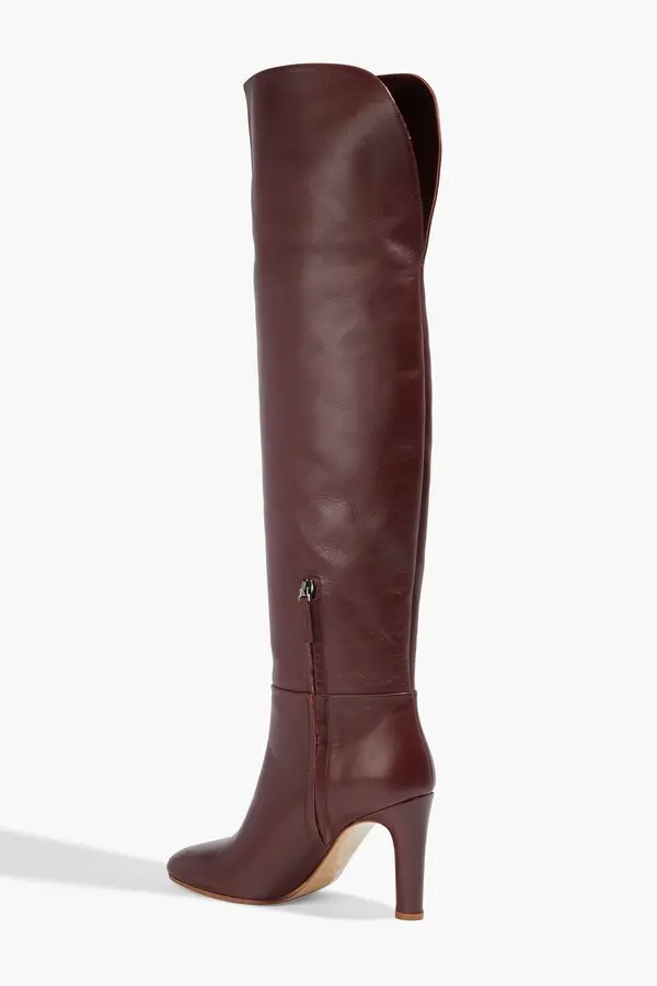 Gabriela Hearst Linda Leather Over-the-knee Boots