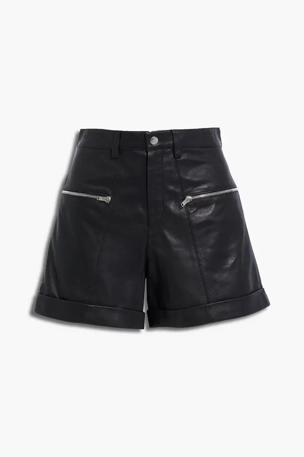 Isabel Marant Étoile Cedar Leather Shorts