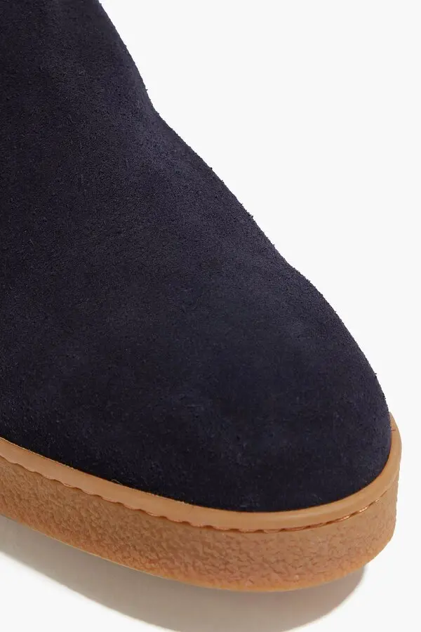John Lobb Suede Chelsea Boots
