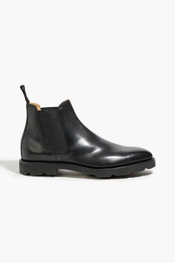 John Lobb Leather Chelsea Boots