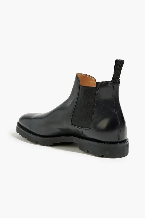 John Lobb Leather Chelsea Boots
