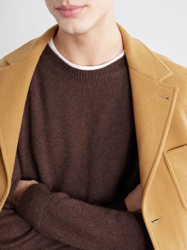 Massimo Alba Cashmere And Alpaca-blend Crew Neck Sweater