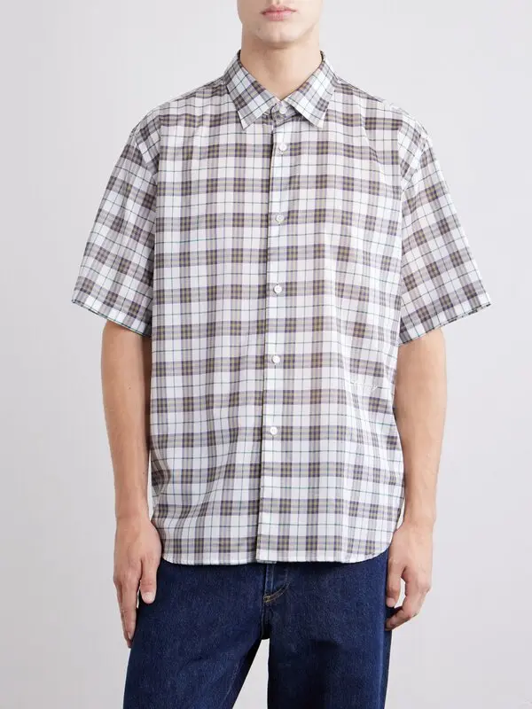 Burberry Radmar Checked Cotton Shirt