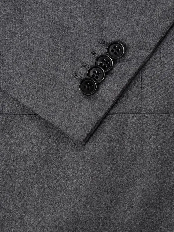 Kiton Brushed Wool Suit Jacket