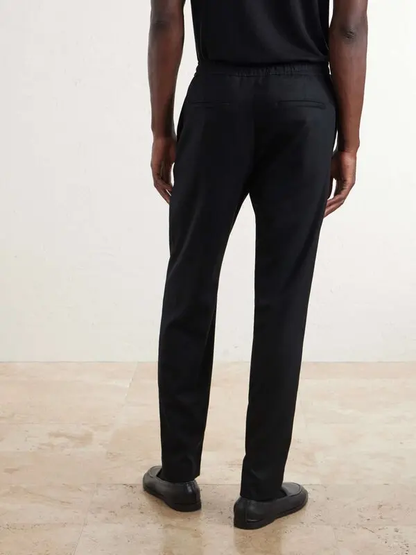 Canali Straight-leg Wool-blend Trousers