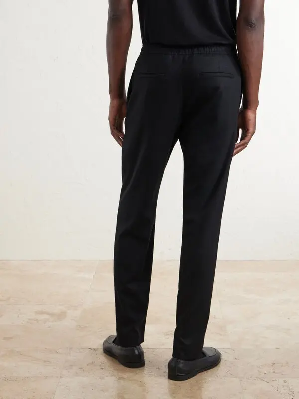 Canali Straight-leg Wool-blend Trousers