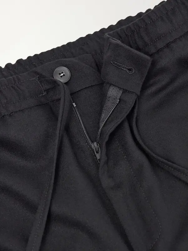 Canali Straight-leg Wool-blend Trousers