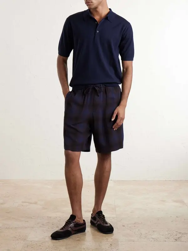 Dries Van Noten Murice Merino Wool Polo Shirt