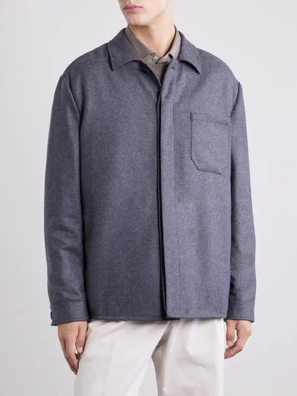 Eleventy Cashmere Overshirt