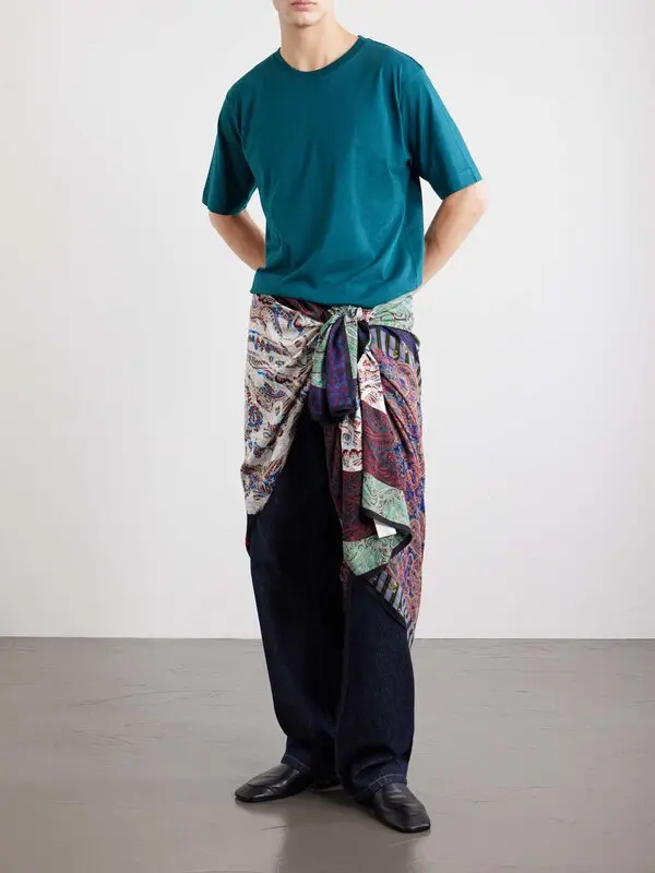 Dries Van Noten Hertz Cotton-jersey T-shirt