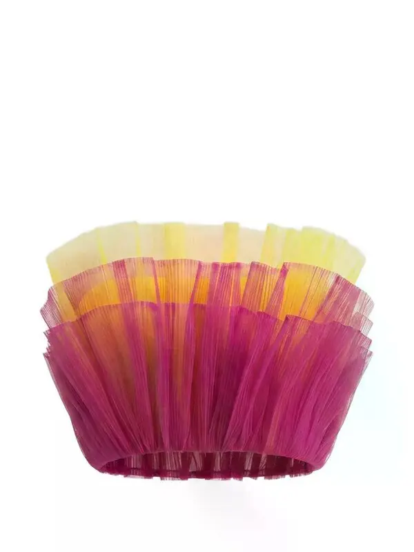 GEMY MAALOUF Ruffled Strapless Top