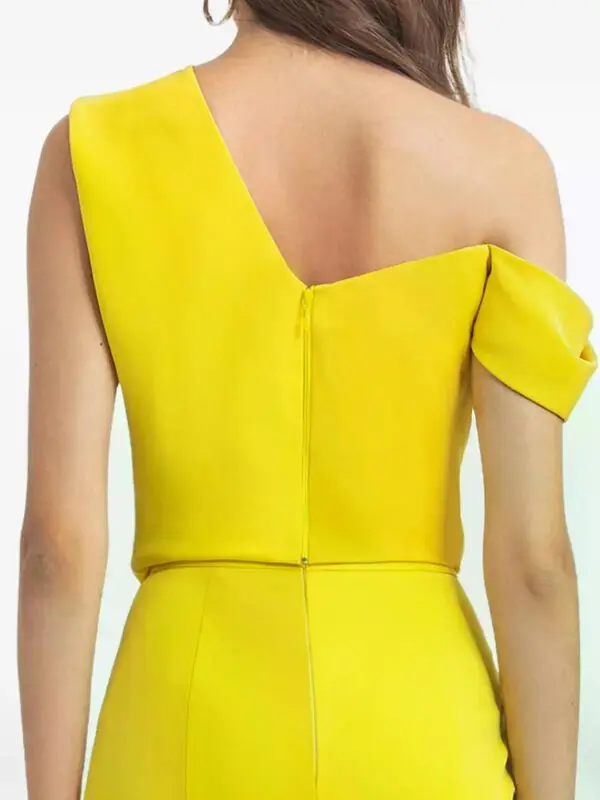 GEMY MAALOUF Asymmetrical Crepe Top