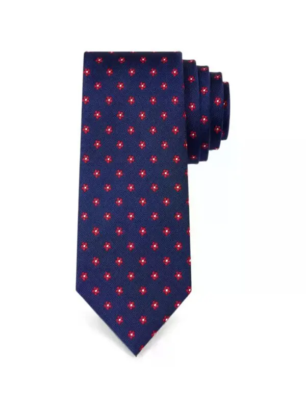 MARCO PASCALI Floral-patterned Tie