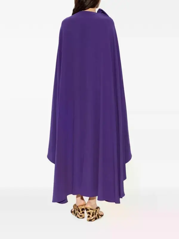 Balenciaga Cady Cape Dress