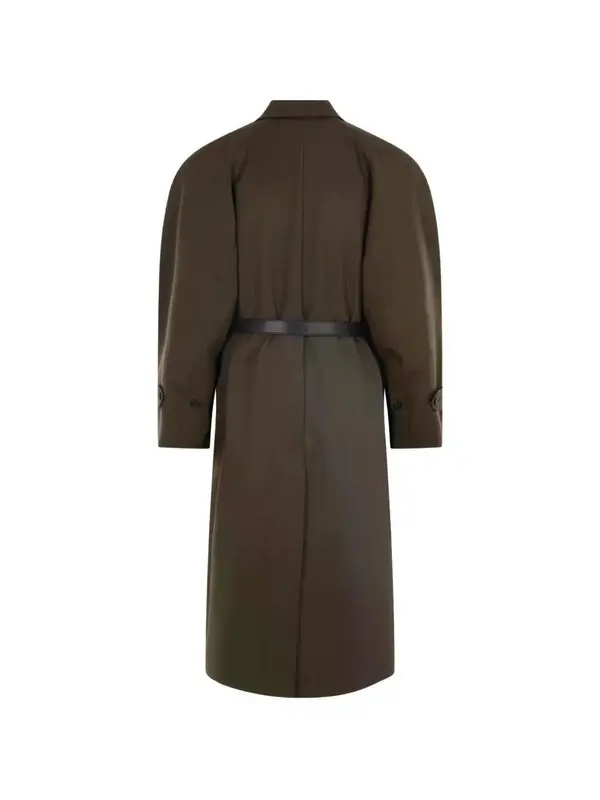 Ter Et Bantine Belted Gabardine Coat