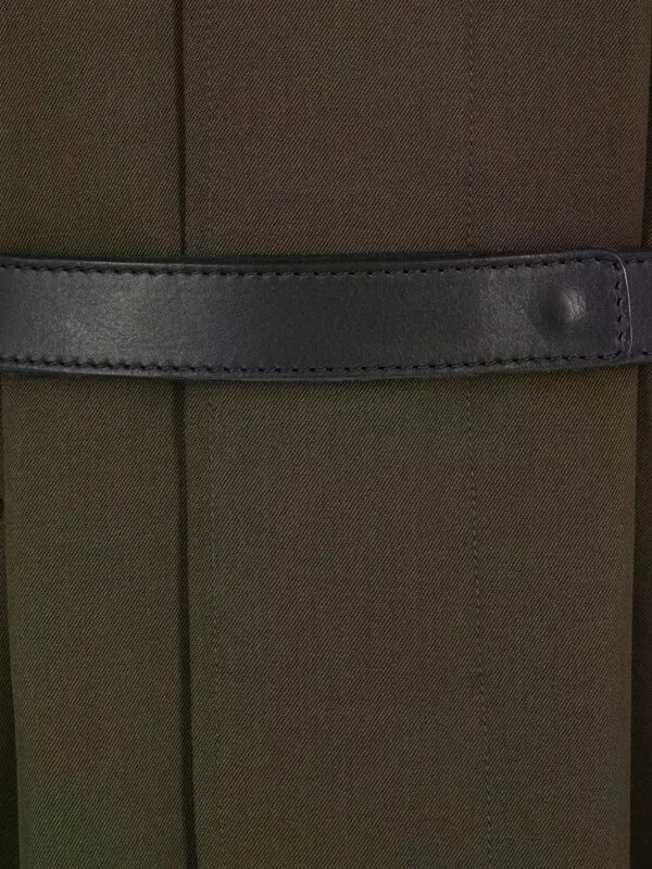 Ter Et Bantine Belted Gabardine Coat