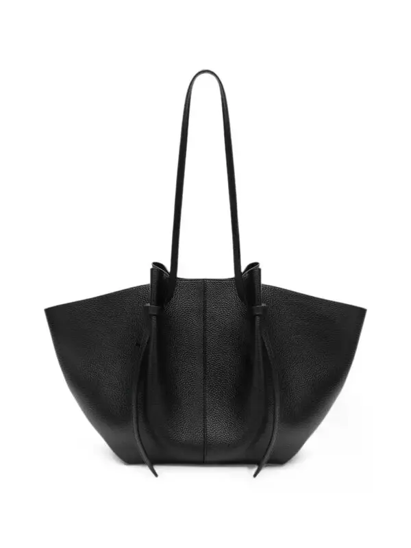 Yuzefi Mochile Pebbled Leather Shoulder Bag