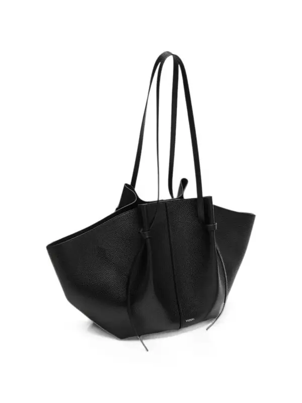 Yuzefi Mochile Pebbled Leather Shoulder Bag