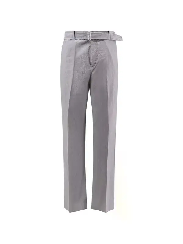 LARDINI Indro Belted Tailored Trousers - Grey